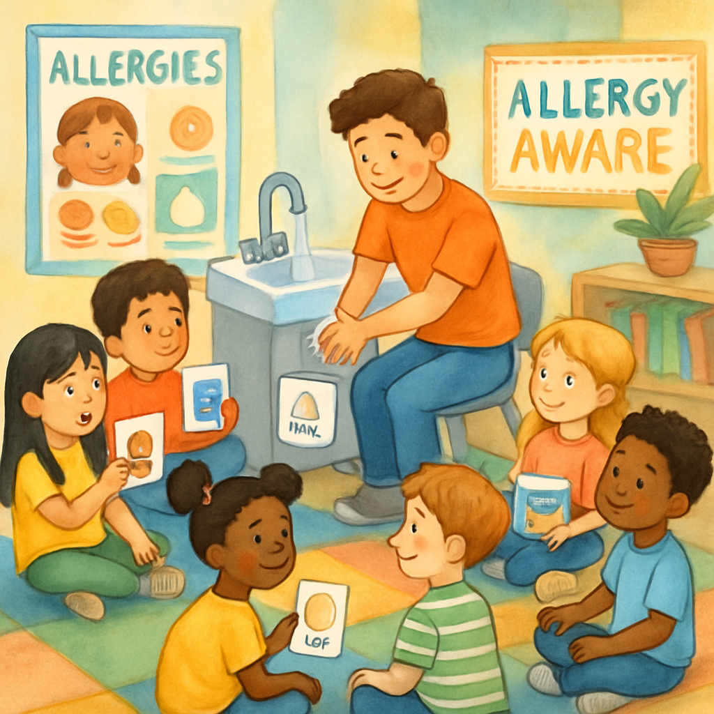 Allergic to the Max - Teaching Kids to Be Allergy Allies